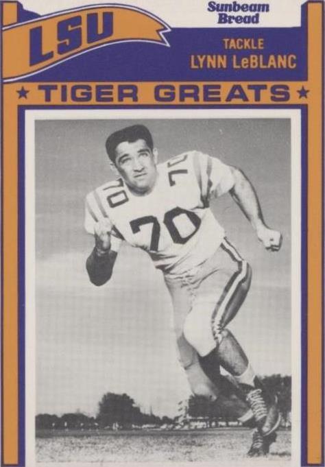 1983 Sunbeam Bread LSU Tiger Greats Lynn LeBlanc #41 for sale | eBay