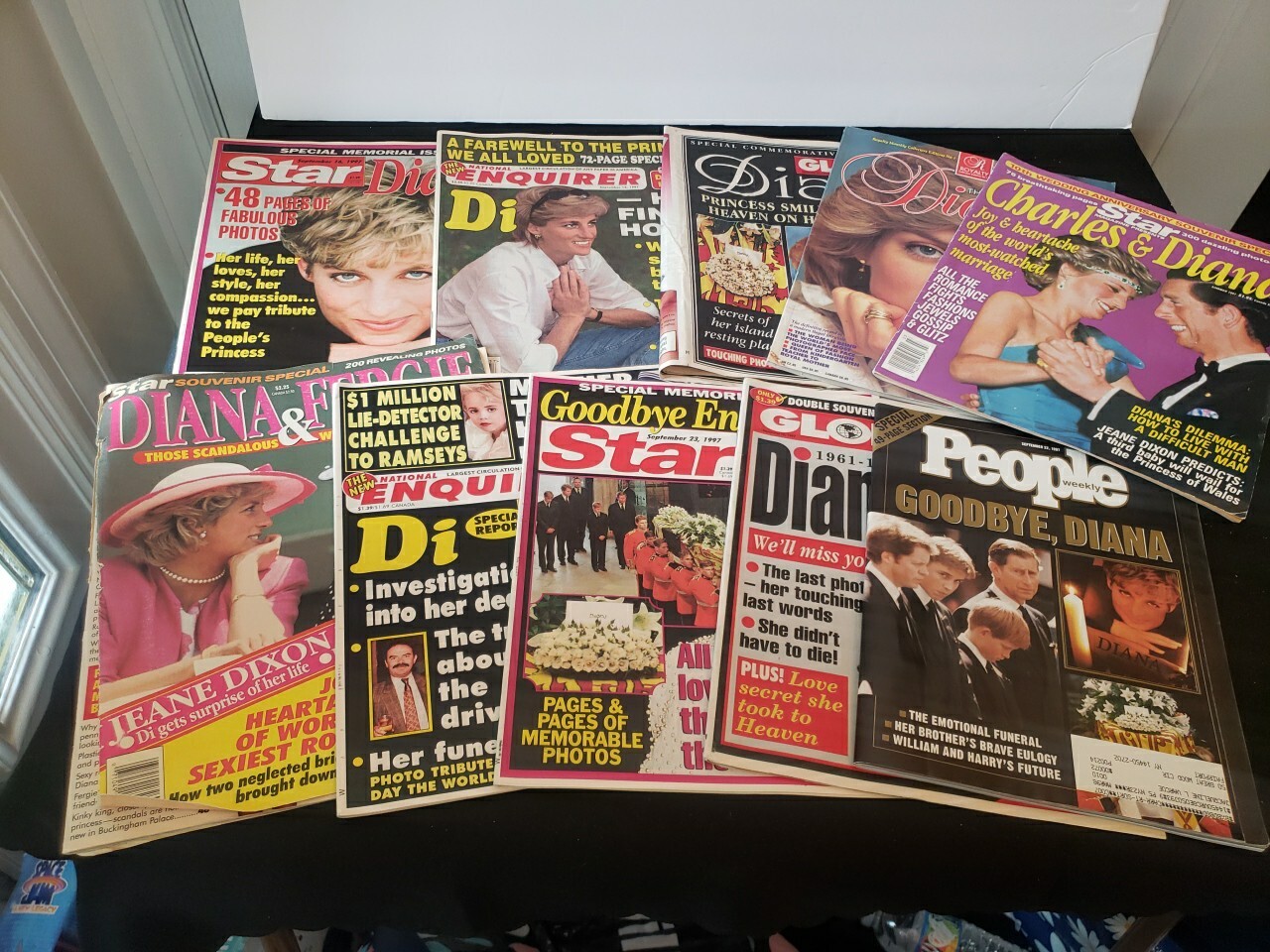 Princess Diana Magazines 1997 Vintage x10 Enquirer Globe Star People | eBay
