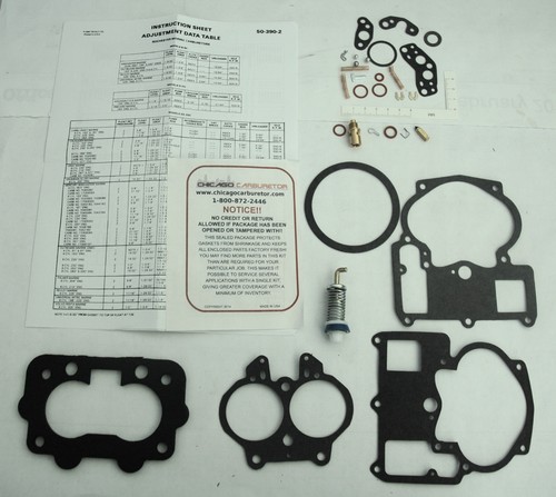 OMC STERN DRIVE/COBRA CARB KIT ROCHESTER 2 BARREL 2GC V6 ENGINES 225 ...
