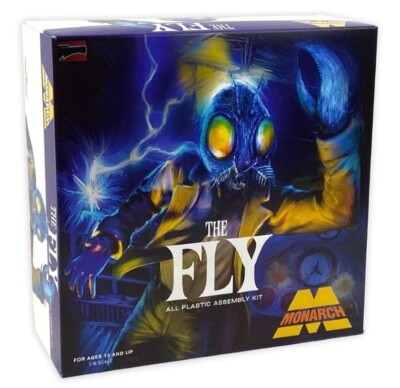 Monarch Models 1:8 The Fly with Glow Parts 451G Plastic Model Kit | eBay