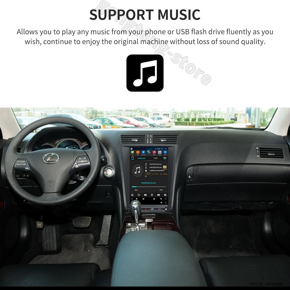 12.1" Car GPS Radio Stereo For Lexus GS300 GS350 GS400 GS450 GS460 ...