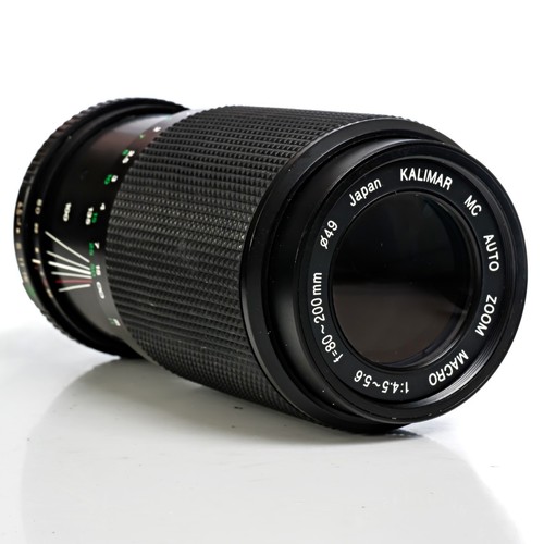 Kalimar Multi-Coated Macro Zoom 80-200mm f/4.5-5.6 MC Lens - Minolta | eBay