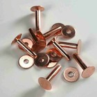 304 Burrs Setter Tool Fasteners Permanent +10Pcs Solid Copper Rivets ...