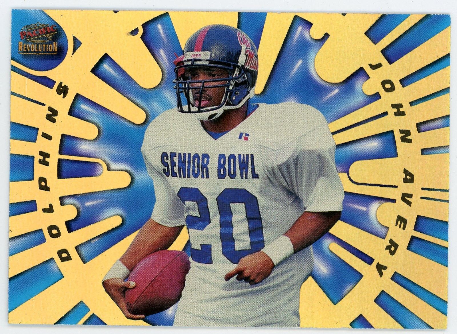 1998 Pacific Paramount John Avery Rookies and Stars Gold #/50 Ole Miss ...