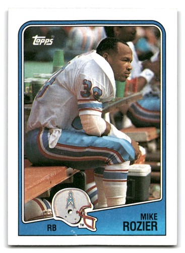 Mike Rozier 1988 Topps FOOTBALL #104 Houston Oilers | eBay
