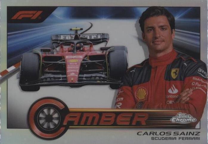2023 Topps Chrome Formula 1 - Camber Carlos Sainz #CAM-CS for sale ...