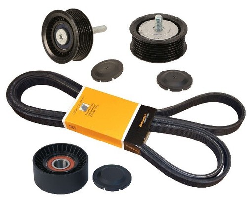 Ina Left & Right Drive Belt Idle Roller Tensioner & Belt Kit for ...