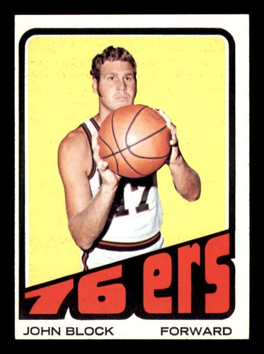1972 Topps Basketball #41 John Block EX/MT *e1 | eBay