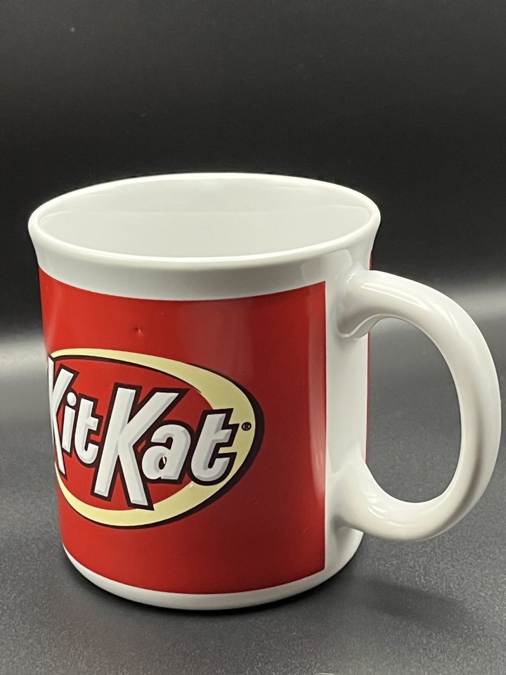 Kit Kat Red White Coffee Mug 11oz Vintage By Galerie | eBay