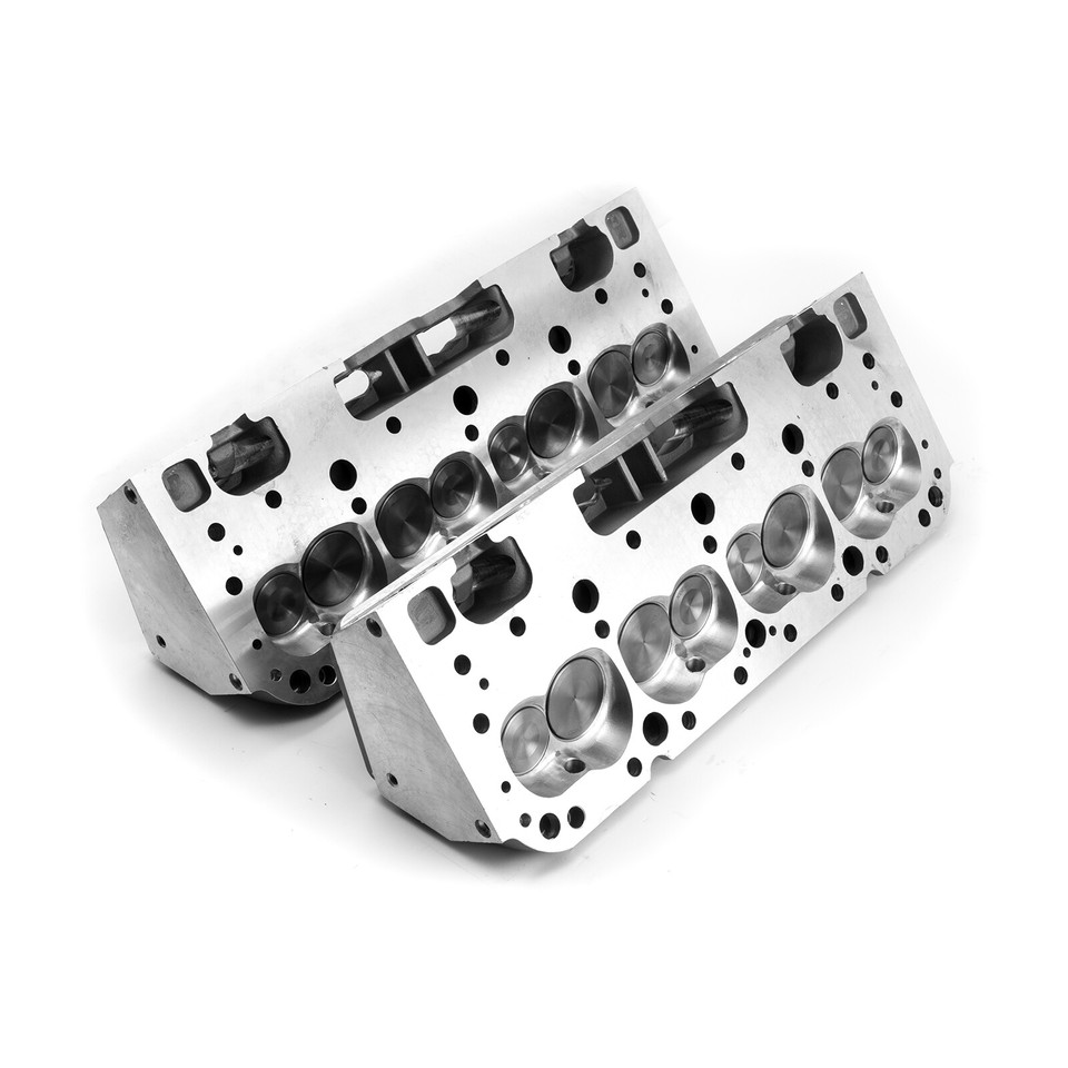 Chevy SBC 350 217cc 68cc Straight CNC Solid Roller Assembled Cylinder ...