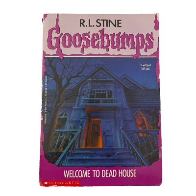 Goosebumps #1 Welcome to Dead House Book R. L. Stine Vintage | eBay