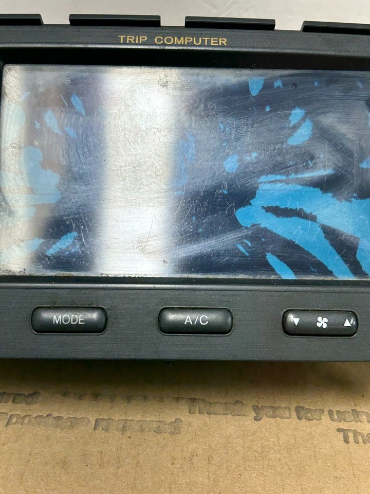 2004-2006 Acura MDX Trip Computer Display Screen (Blue) 78200-S3V-A220 ...