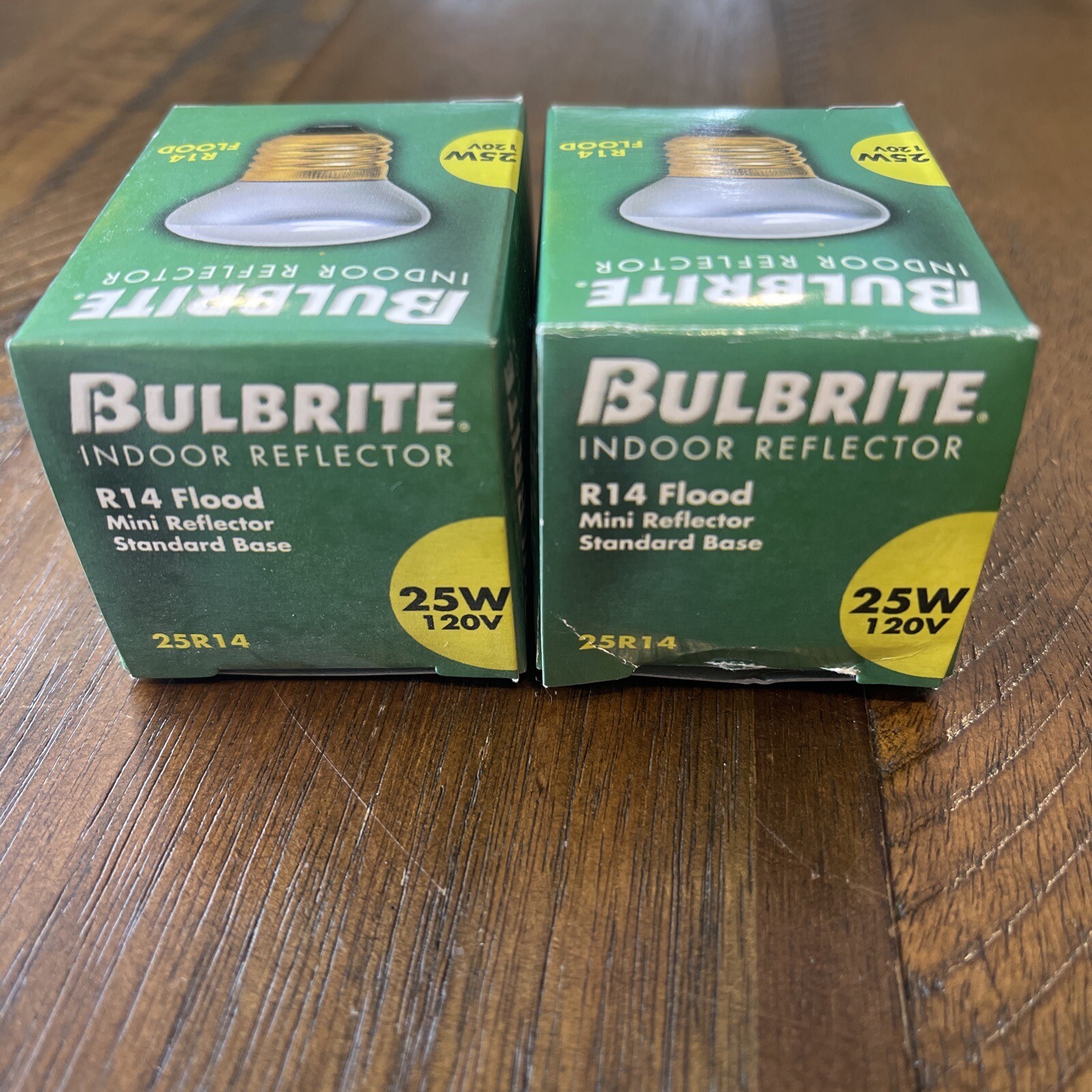 Bulbrite Bulb Indoor Reflector 120V 25W R14 Flood Set of Two Item #200025 NIB | eBay