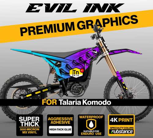 Talaria KOMODO Nike TN Graphics kit Full sticker kit | eBay