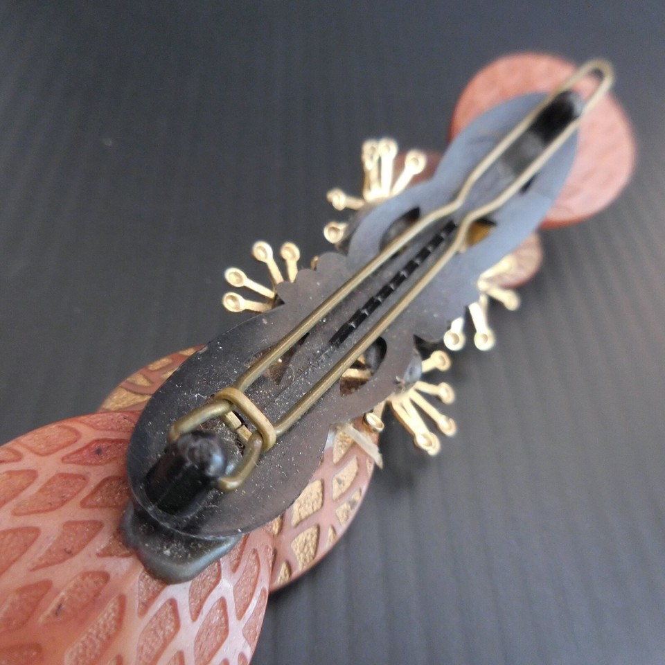 Brown Hair Clip Vintage Jewelry Accessory Fashion Women N5685 | eBay