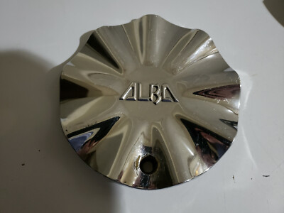 Alba Custom Wheel Center Hub Cap Chrome 560L155 6" Diameter #BX10 | eBay