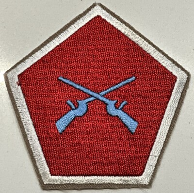 Post WWII U.S. Army 5th RCT Regimental Combat Team Infantry Cut Edge ...