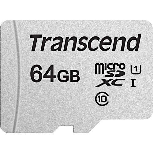 Transcend Premium 300S Carte microSDXC 64 GB Class 10, UHS-I, UHS-Class ...