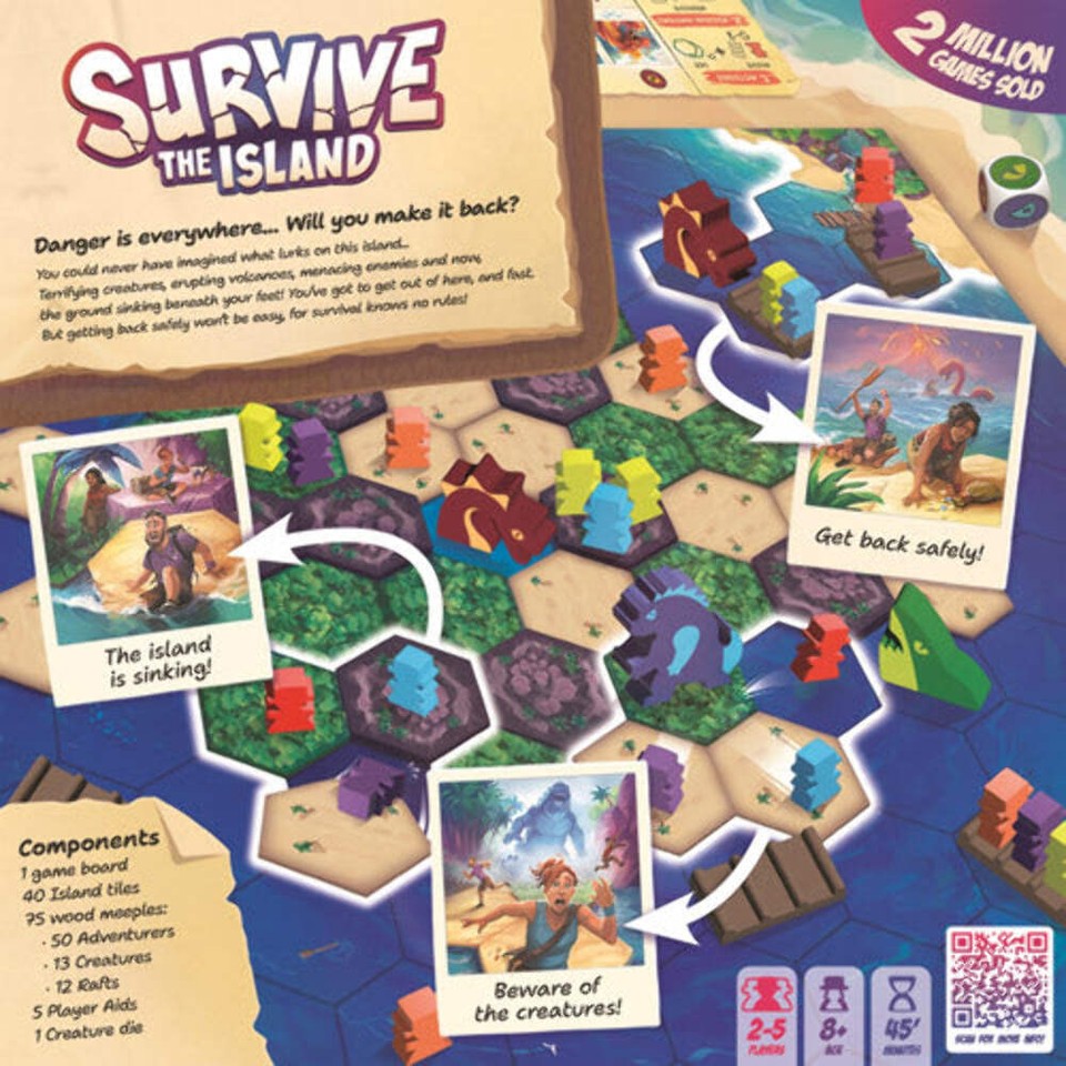 Survivez à l'île Jeu de stratégie amusant et passionnant pour les jeux ...