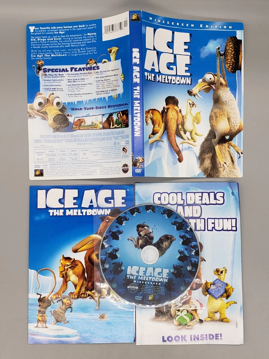 Ice Age The Meltdown Dvd Cover