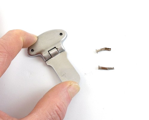 VINTAGE SINGER FEATHERWEIGHT 221 SEWING MACHINE CARRY CASE LATCH CLASP ...