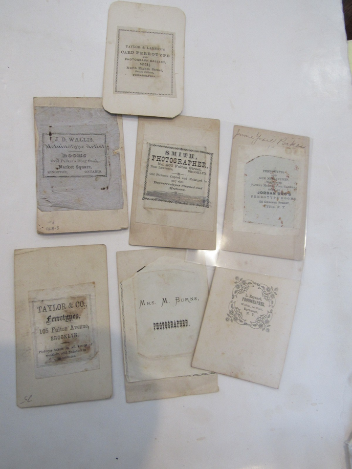 20 tin type Photographs c.1860's-80 & 1 cdv | eBay
