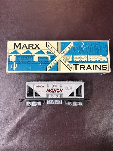 Modern Marx Trains 73502 Monon Ore Hopper W/Auto Couplers W/Box. | eBay