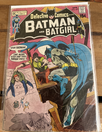 Lot of 5 Detective Comics 1970 Batman Issues #389 #401 #407 #410 #413 ...