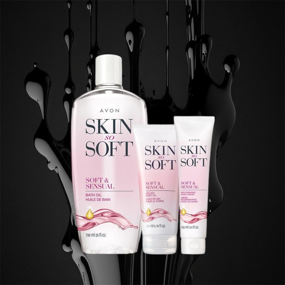 Avon Skin So Soft - Soft & Sensual Moisturizing Trio Set | eBay