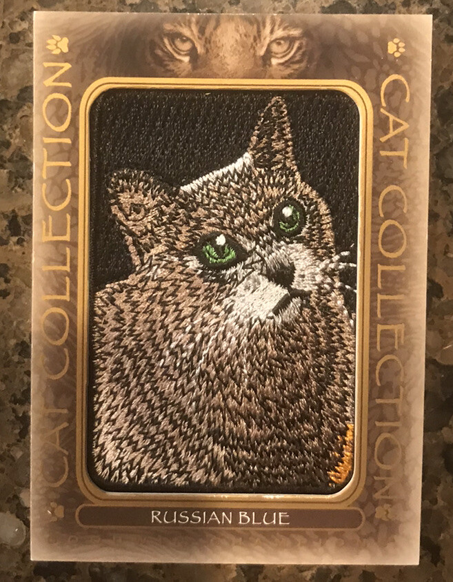 RUSSIAN BLUE~2020 Upper Deck Goodwin Champions CAT COLLECTION TIER 1 ...
