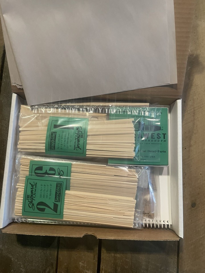 Sierra West Scale Models "The Shipyard At Foss' Landing" HO/HOn3 Kit ...