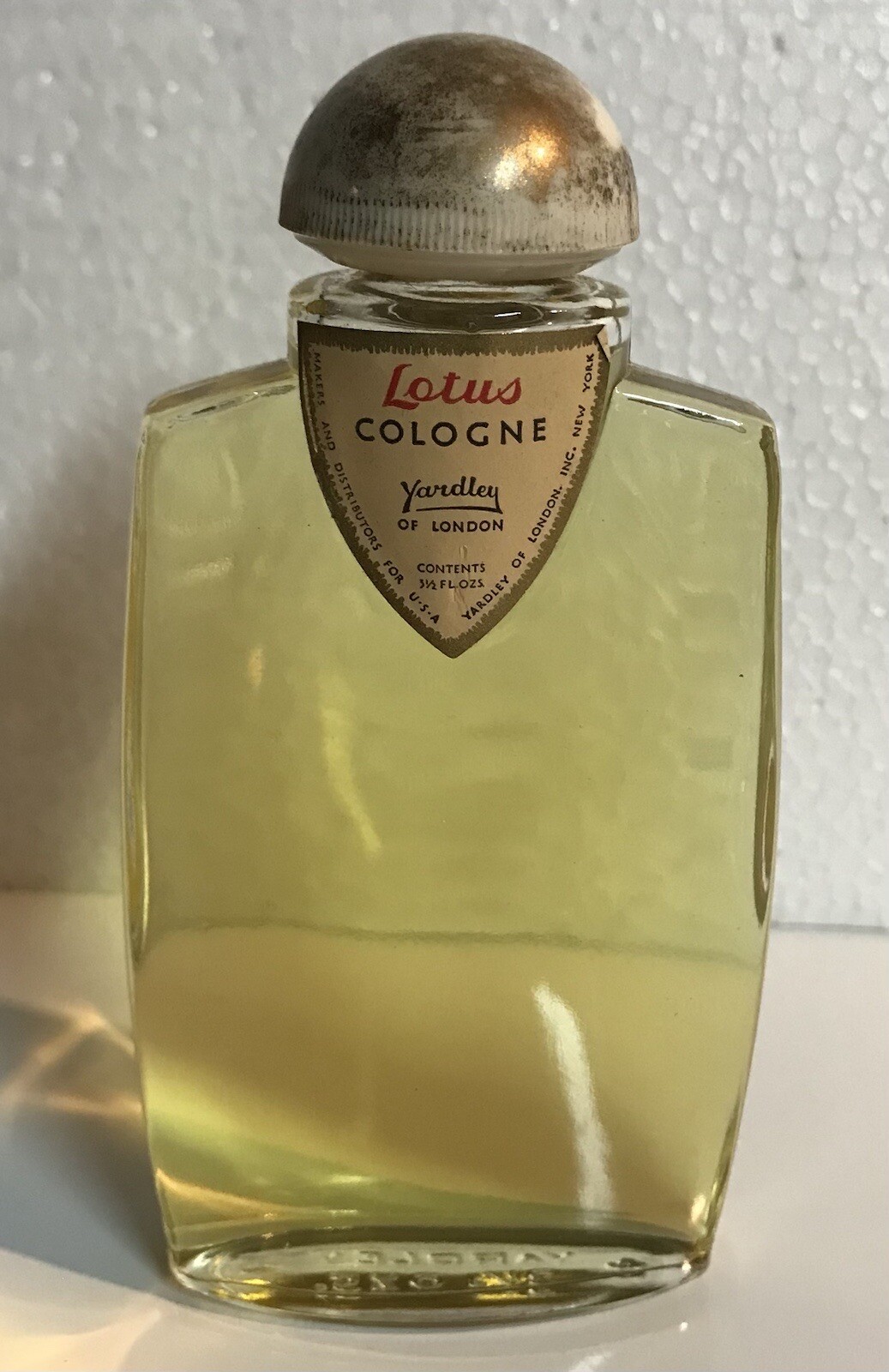 Lotus Cologne By Yardley Of London Full Bottle Vintage | eBay