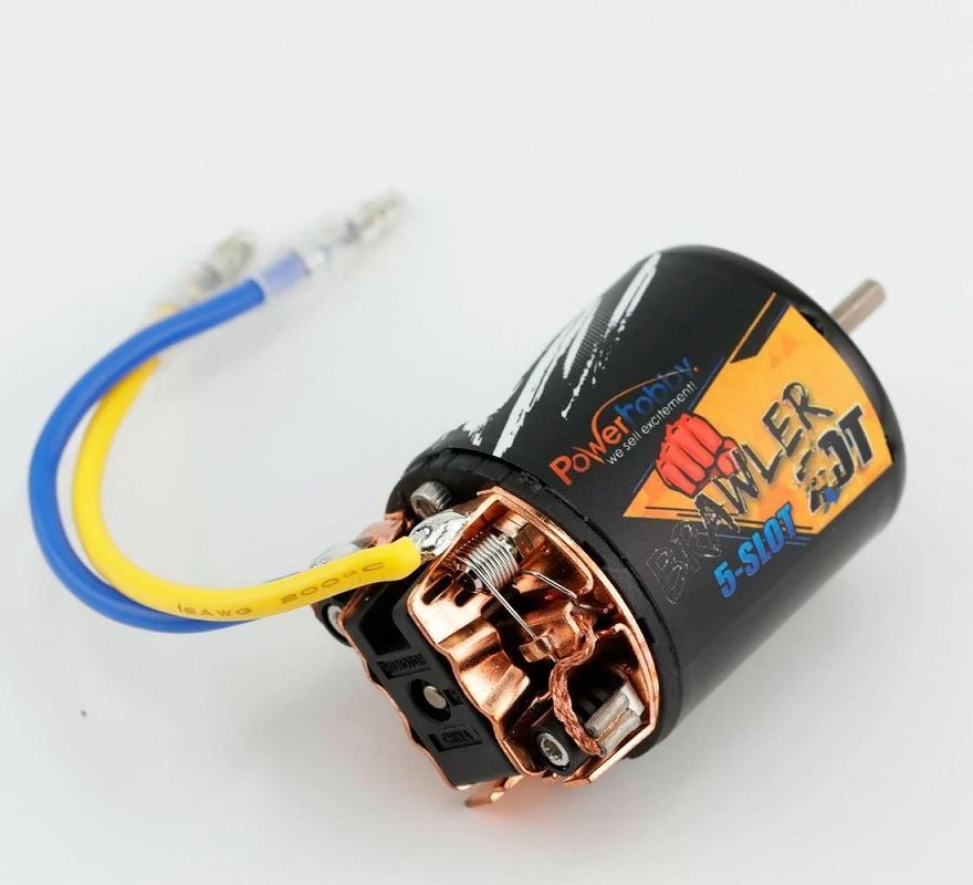 Power Hobby - 540 Size 20T 5-Slot Brushed 1/10 Rock Crawler Motor | eBay