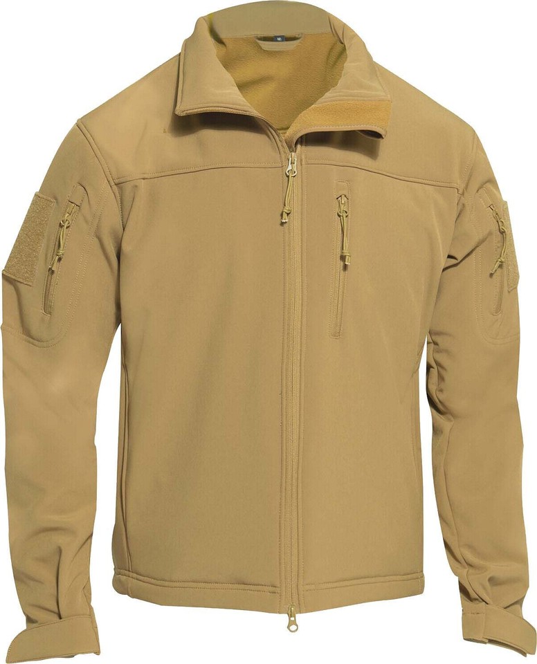 Stealth Ops Soft Shell Tactical Jacket Waterproof Uniform Warm Military ...