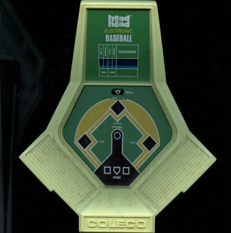 Vintage COLECO Electronic Baseball Head-To-Head Video Game c.1980 USED ...