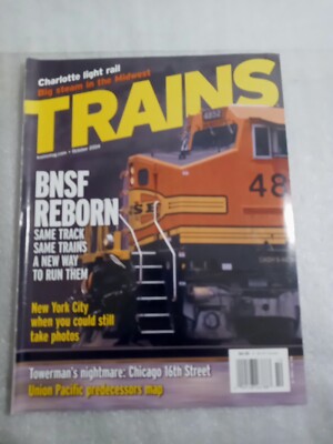 Trains BNSF REBORN Magazine (Lot Red 4) | eBay