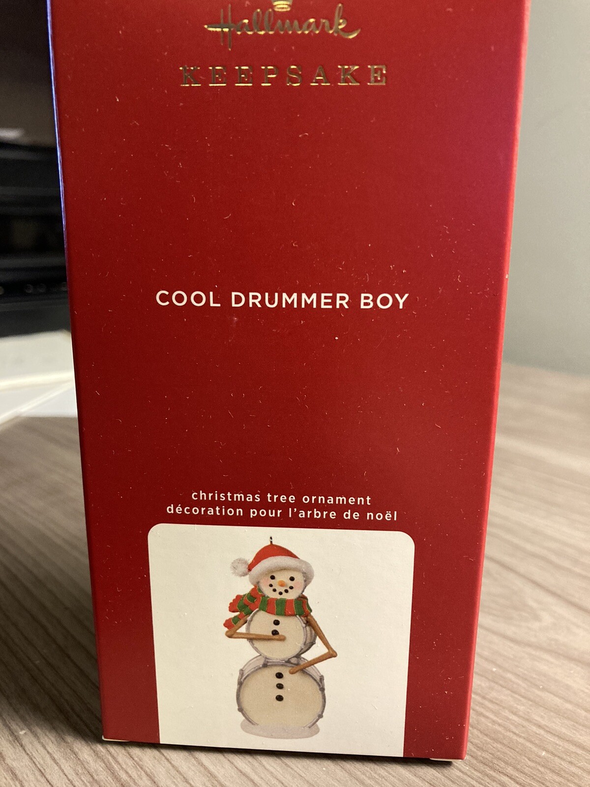 Hallmark 2020 Cool Drummer Boy Snowman Magic w/sound Christmas Ornament ...