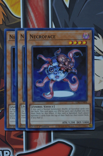 x3 Necroface LDS3-EN006 | 1st Edition | Yu-Gi-Oh! | eBay
