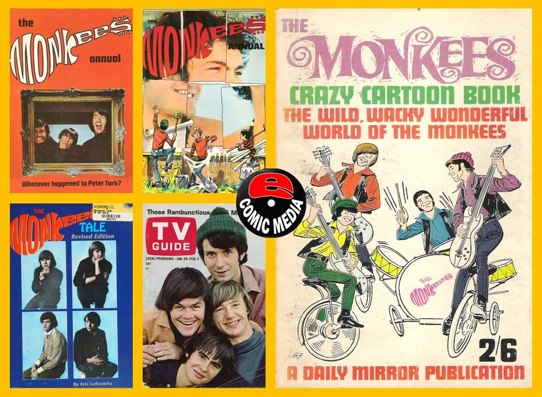 The Monkees Comics & Magazines On PC DVD Rom (CBR Format) | eBay