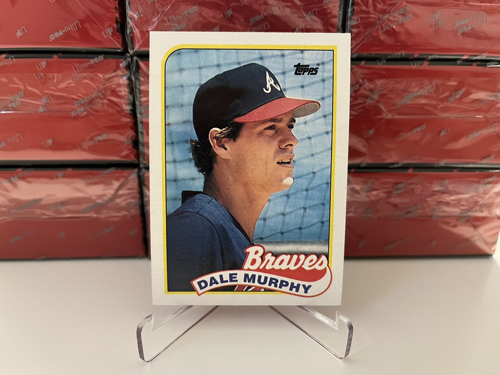 1989 MLB Topps Dale Murphy #210 Base Card - Pulled From Sealed Set | eBay