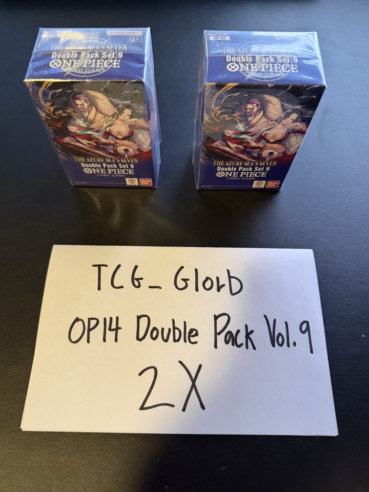 2X OP14 Double Pack Set Vol. 9 - The Azure Sea's Seven | eBay