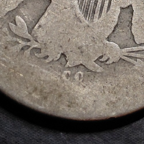 1877-CC 90% Silver Seated Liberty Quarter. Carson City Mint. | eBay