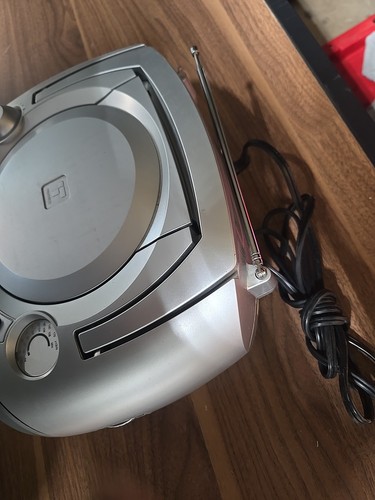 TRUTECH T300-B CD Player AM/FM Stereo Radio Boombox Tested and Works | eBay