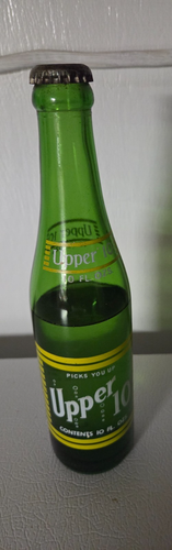 1950'S NEHI UPPER 10 10OZ FULL GREEN GLASS BOTTLE PICKS YOU UP. | eBay