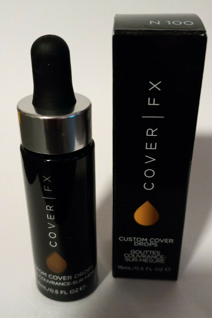 Cover FX Custom Cover Drops N100 Deep Neutral Skin 15ML/0.5 FL OZ | eBay