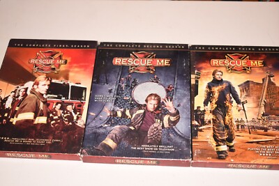 RESCUE ME Complete First, Second, Third Seasons 1, 2, 3 DVDS Denis ...