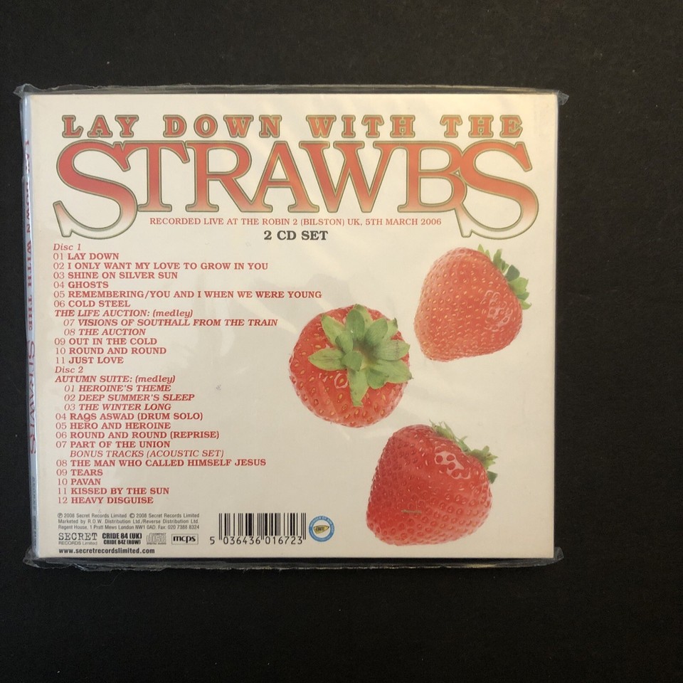 STRAWBS - LAY DOWN WITH THE STRAWBS: LIVE 2006 ( SECRET RECORDS 2008 ...