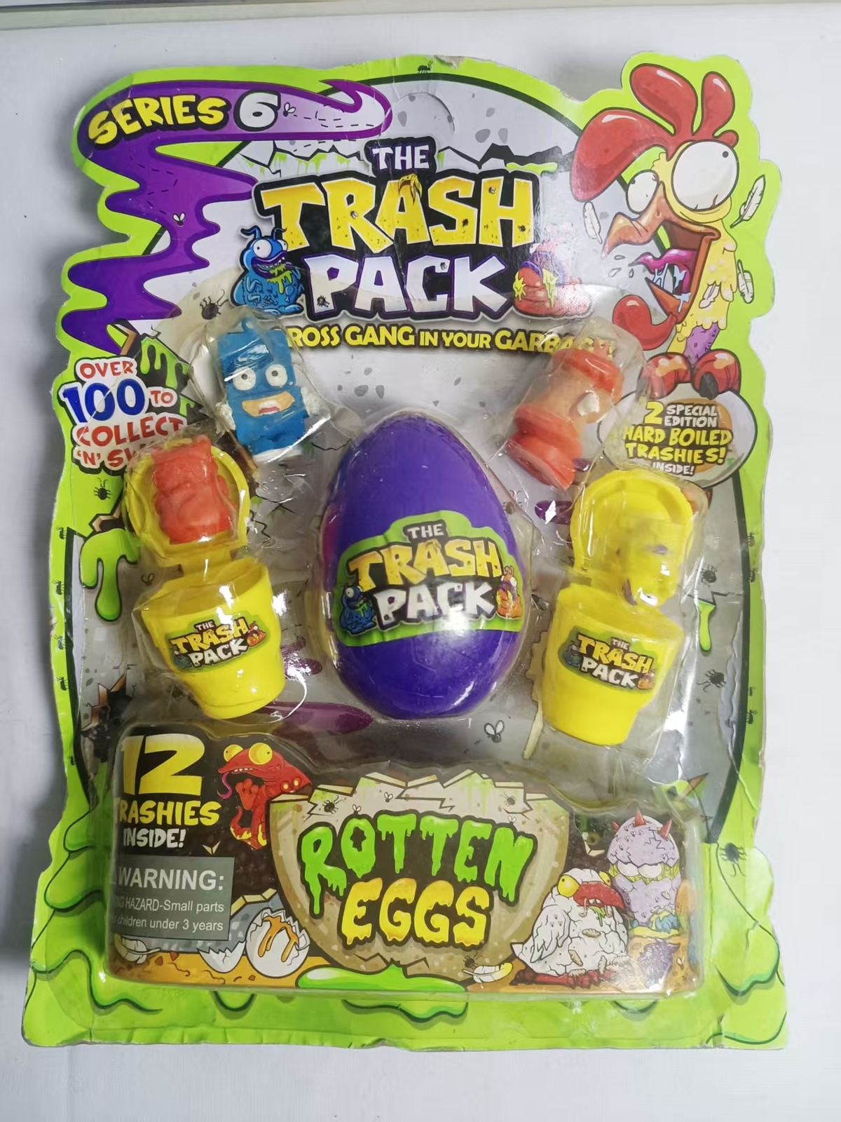 Random 1pcs The Trash Pack 6 Series 6 Rotten Eggs Surprise Box ...