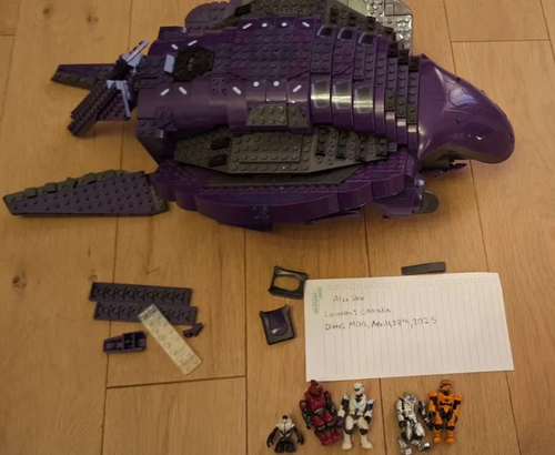 Halo Mega Bloks Covenant Phantom - 96941 - Mostly Complete | eBay