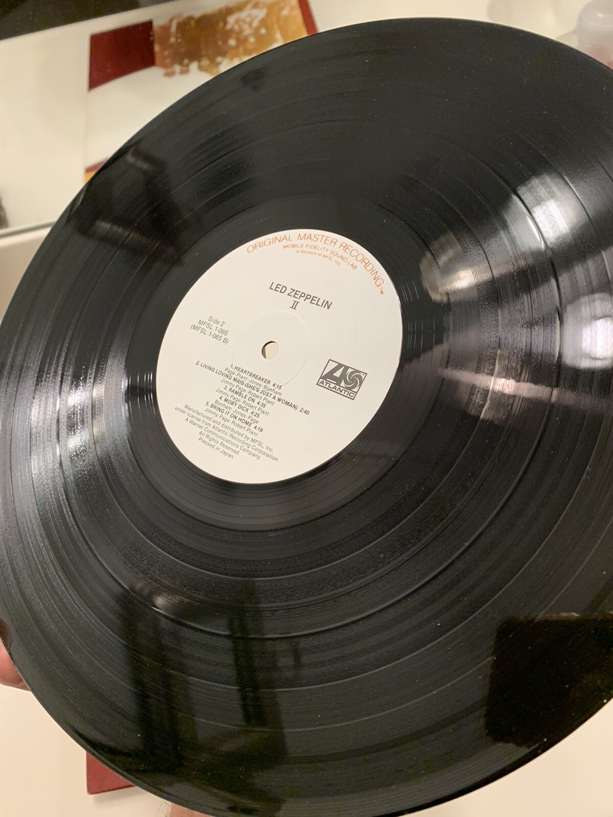 Led Zeppelin/Led Zeppelin II MFSL 1-065 Original Master Recording MoFi ...